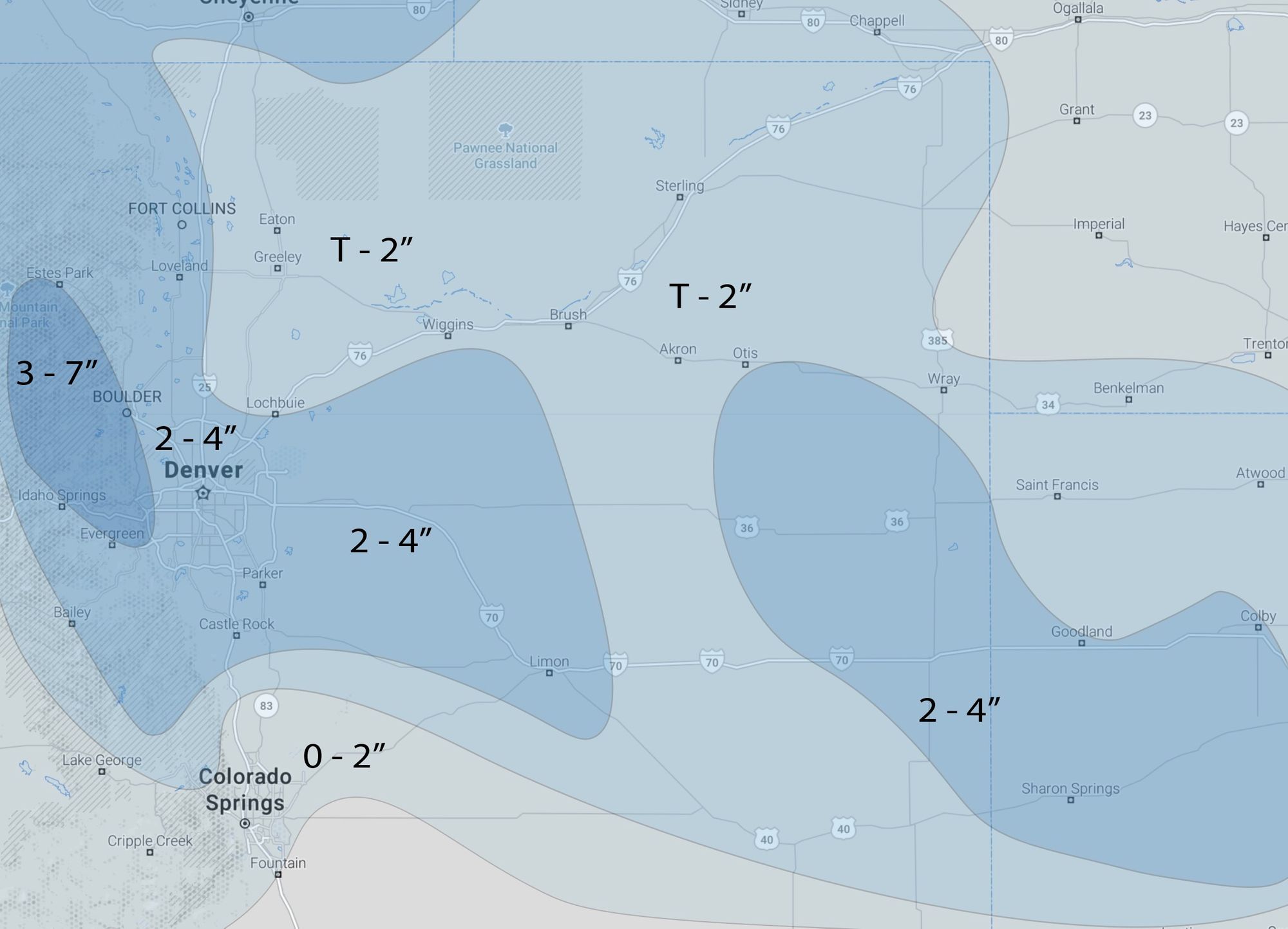 Winter Weather Advisory in place for much of Northeast Colorado as next ...